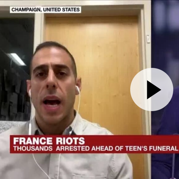 Professor Maroun interviewed on riots in France | Department of French ...