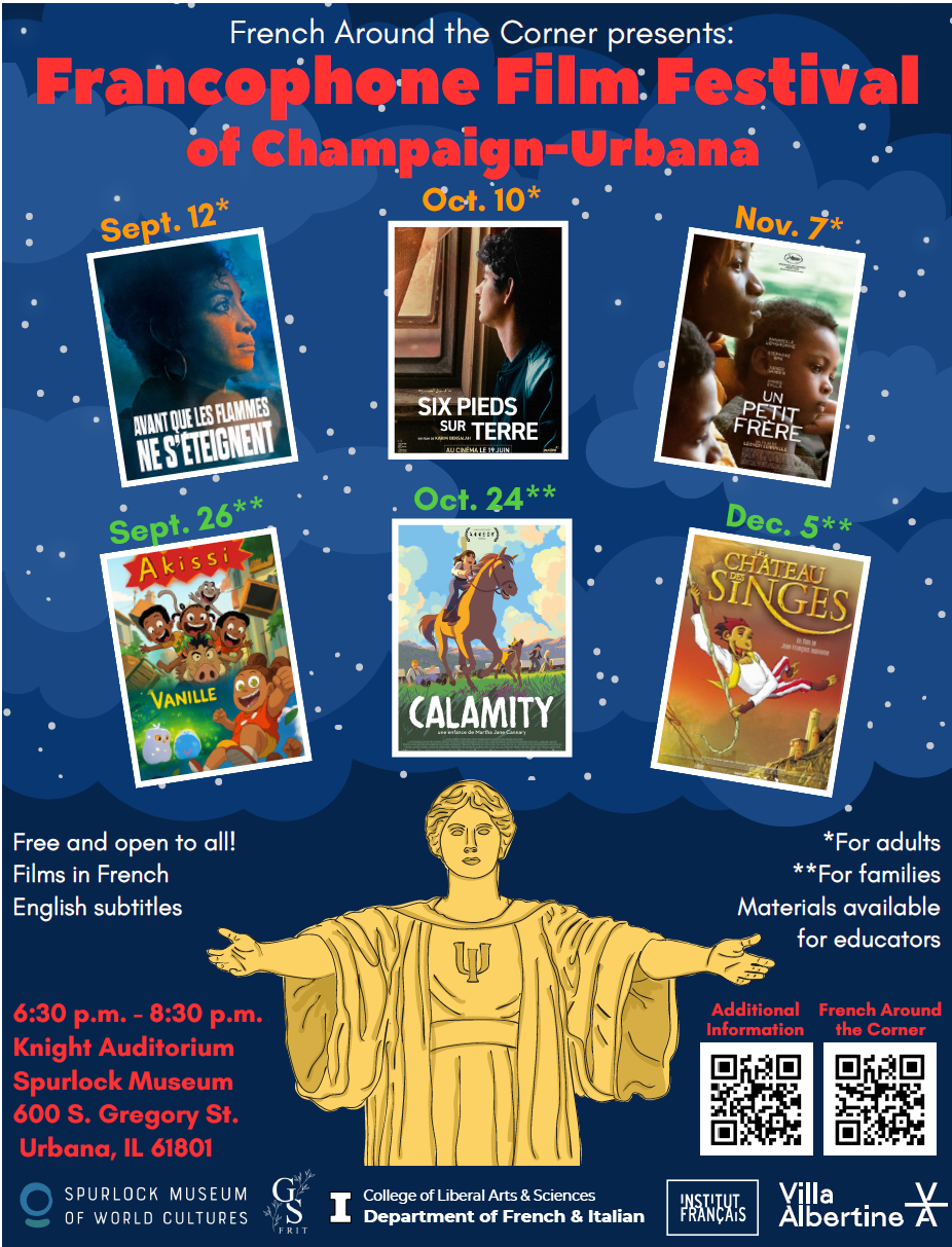 Francophone Film Festival (Sept 12 - Dec 5) | Department of French ...