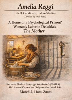 Spring 2026 Grad Students' Talks Series in FRIT | Department of French ...